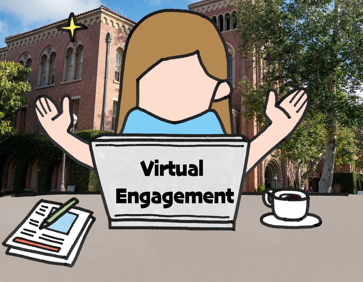 Virtual engagement allows students to stay connected to campus