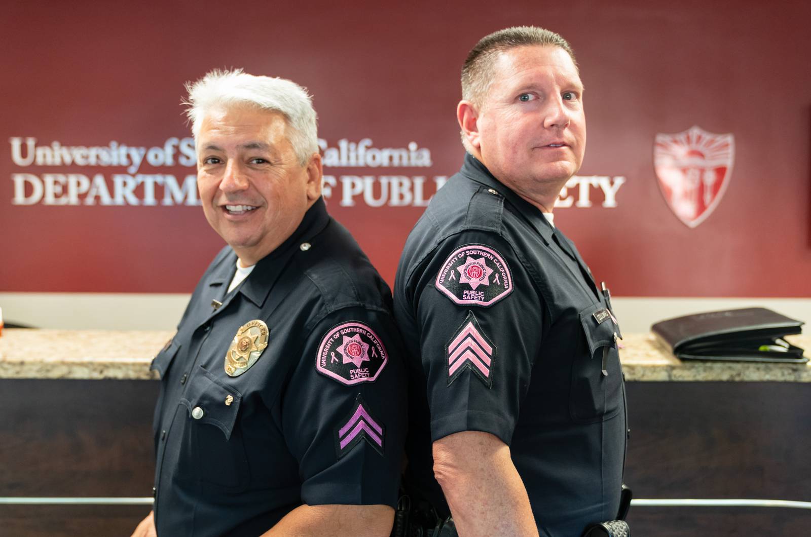DPS dons pink patches for Breast Cancer Awareness Month – Annenberg Media