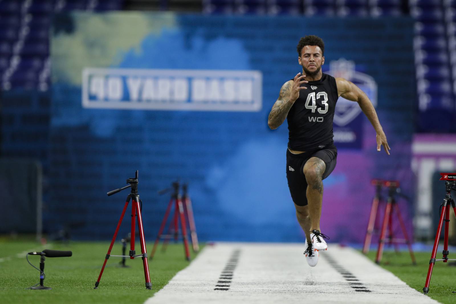 Pittman runs 40, best-of-the-best and a notable punter performance ...